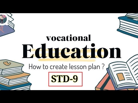 vocational education STD 9 10 |how to create lesson plans #vocational # ...