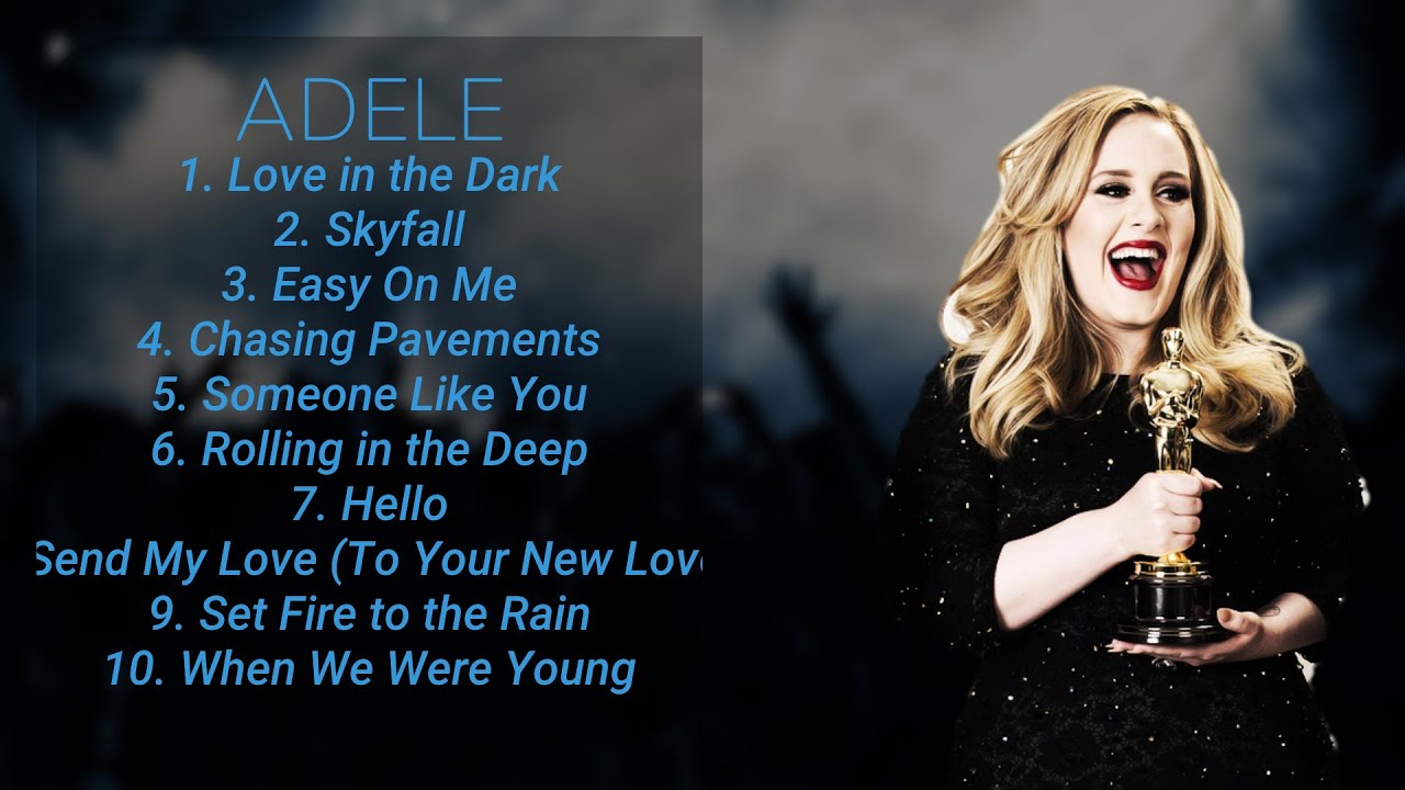Adele ~ Full Album of the Best Songs of All Time - Greatest Hits ...