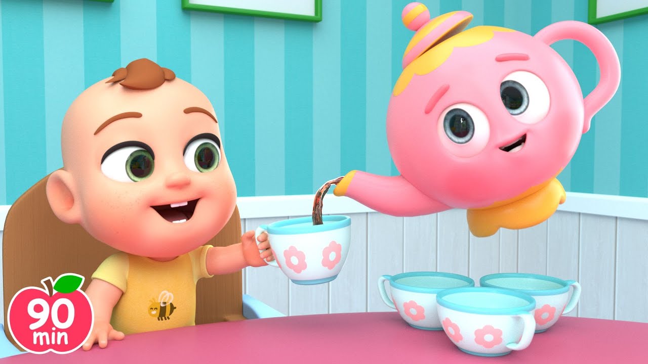 Teapot Song | I'm a Little Teapot and MORE Educational Nursery Rhymes ...
