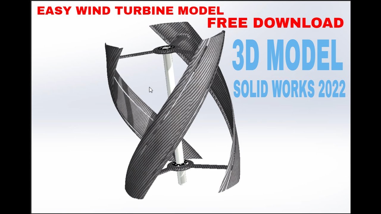 Wind Turbine 3D Model, Effective And Efficient Wind Turbine, Wind ...