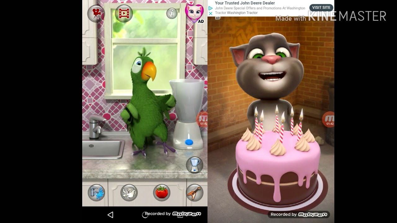 Talking Tom vs Talking Pierre - YouTube