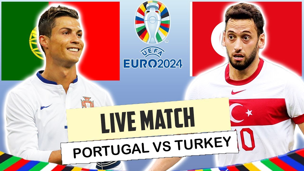 🛑 Portugal vs Turkey Euro Cup 2024 | Live Watch Along Reaction - YouTube