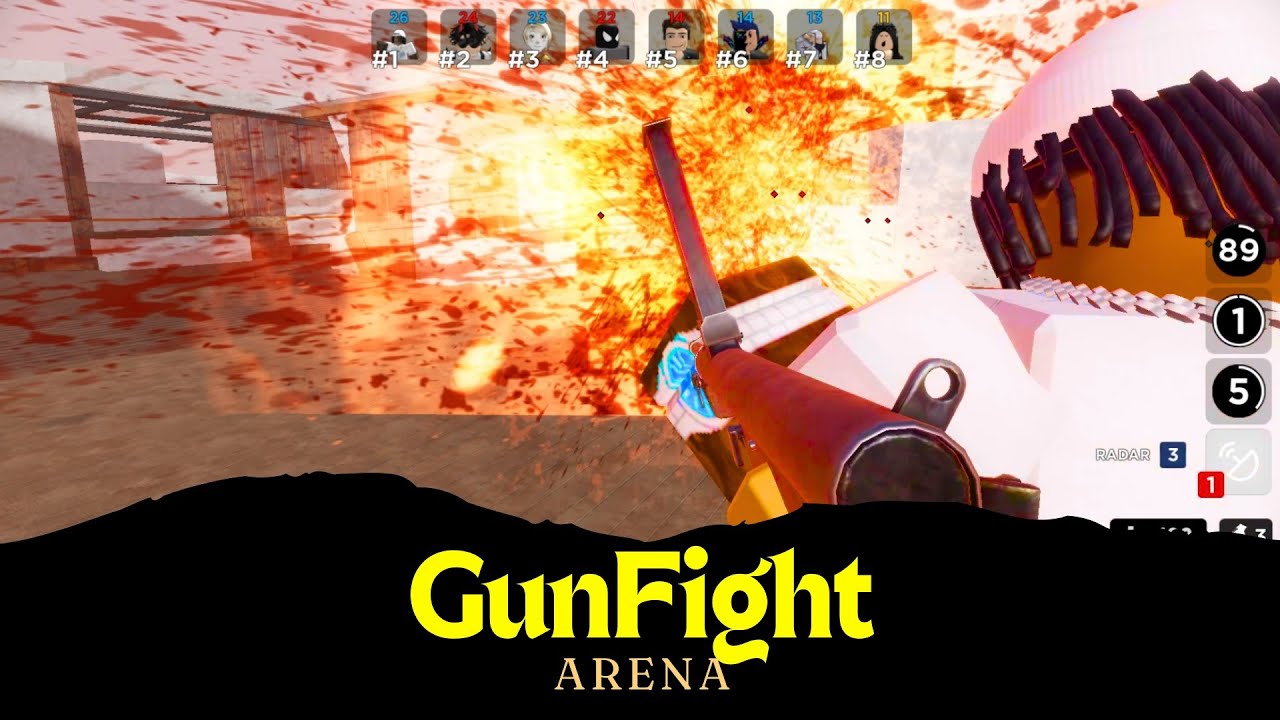 FIGHT FIGHT FIGHT IN GUNFIGHT ARENA, LOVING IT | Roblox | Game Play ...