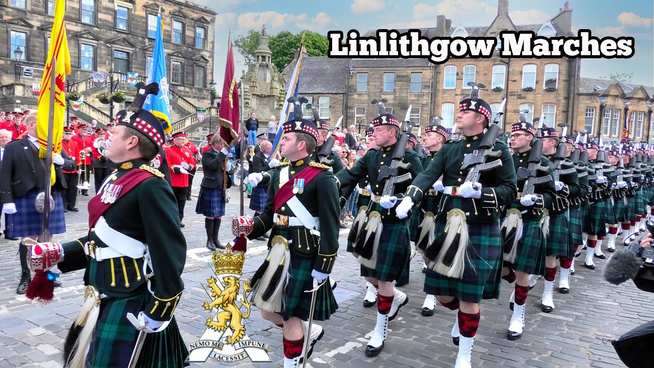 The Linlithgow Marches - 18th June 2024 - YouTube