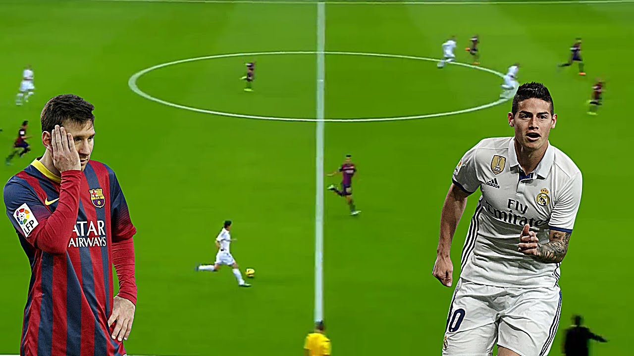 EL DÍA QUE JAMES RODRÍGUEZ HUMILLÓ AL BARCELONA DE LIONEL MESSI ...