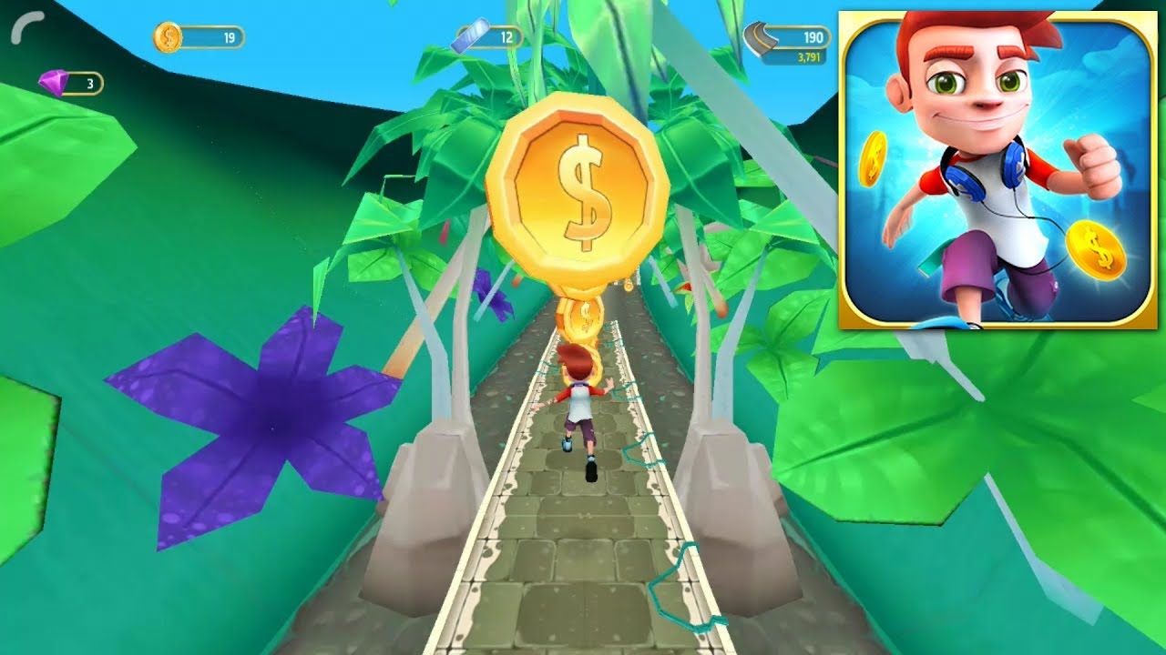 Cool Fullscreen Reverse Gameplay - Bus Rush 2 Subway Run - YouTube