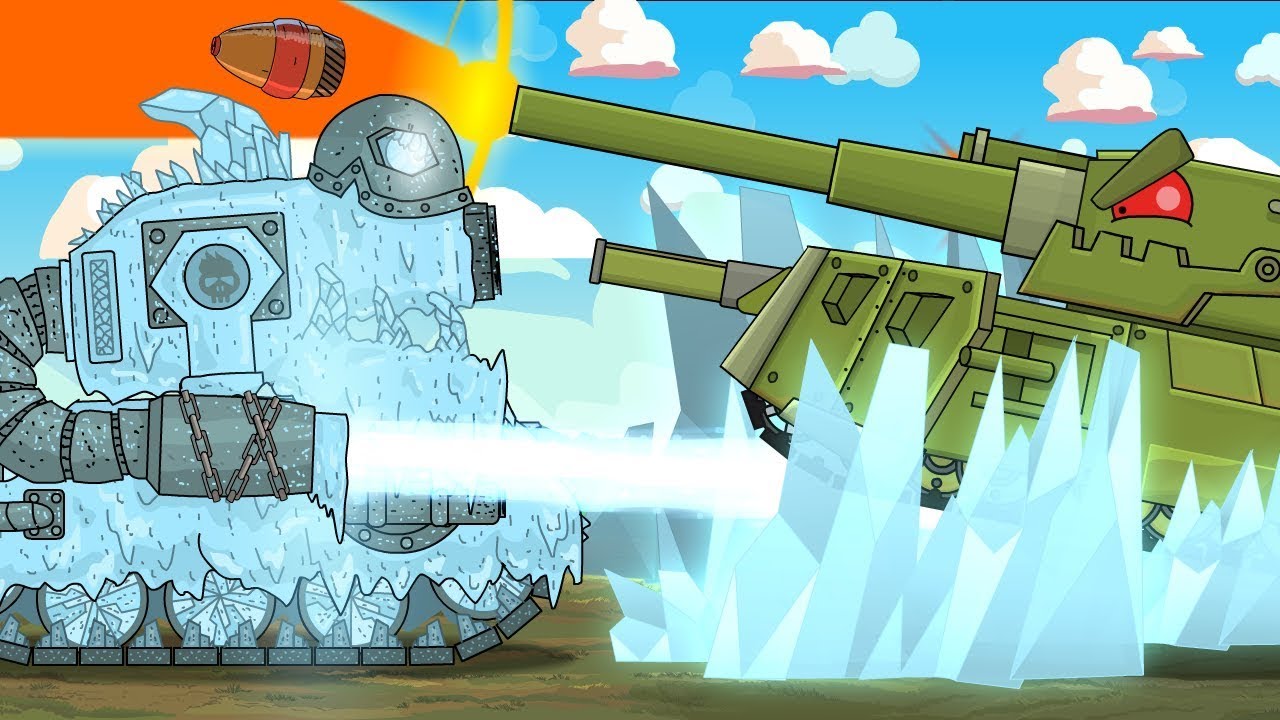 Ice Kingdom: Freezer vs Artillery Monster - Cartoons about tanks - YouTube