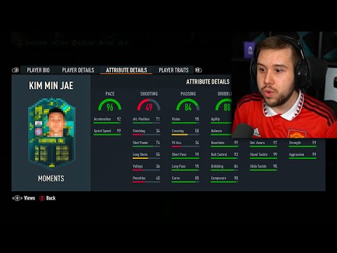 Auzio Reacts to NEW 98 Kim Min Jae SBC