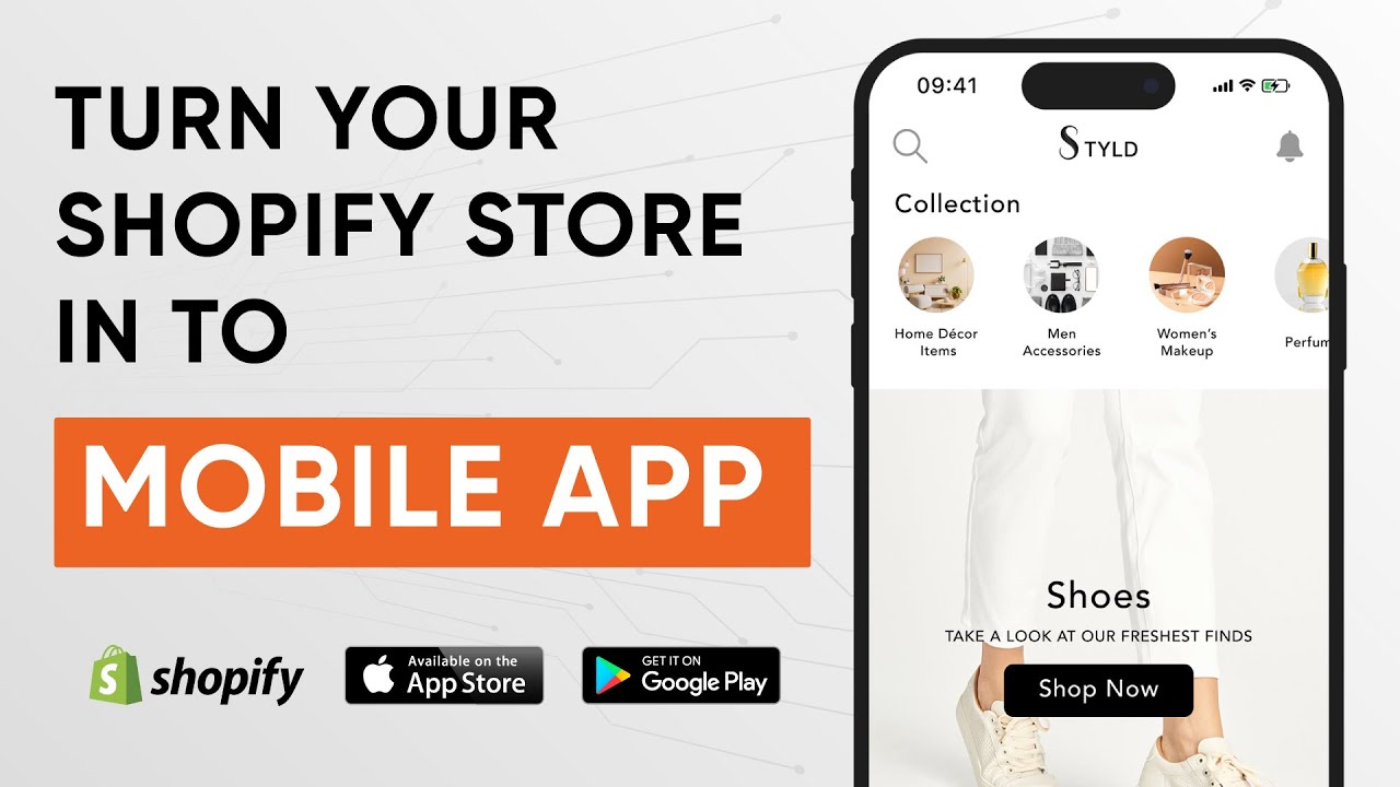 Easily Convert Your Shopify Store into a Mobile App | Styld - Mobile ...