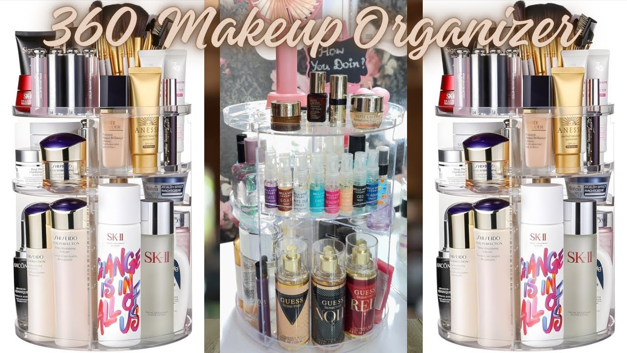 Makeup Organiser Assemble Step by step | makeup organiser from amazon ...
