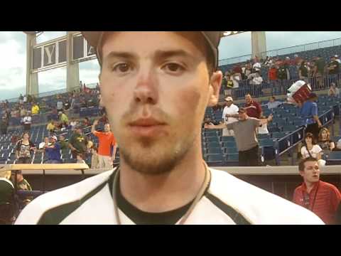 USF pitcher Matt Reed after strong showing in Miami win - YouTube