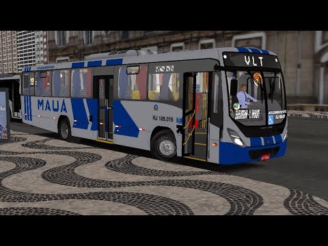 ⚪PROTON BUS SIMULATOR + MARCOPOLO TORINO 14 MB 1721L MAUÁ NA LINHA 100 ...