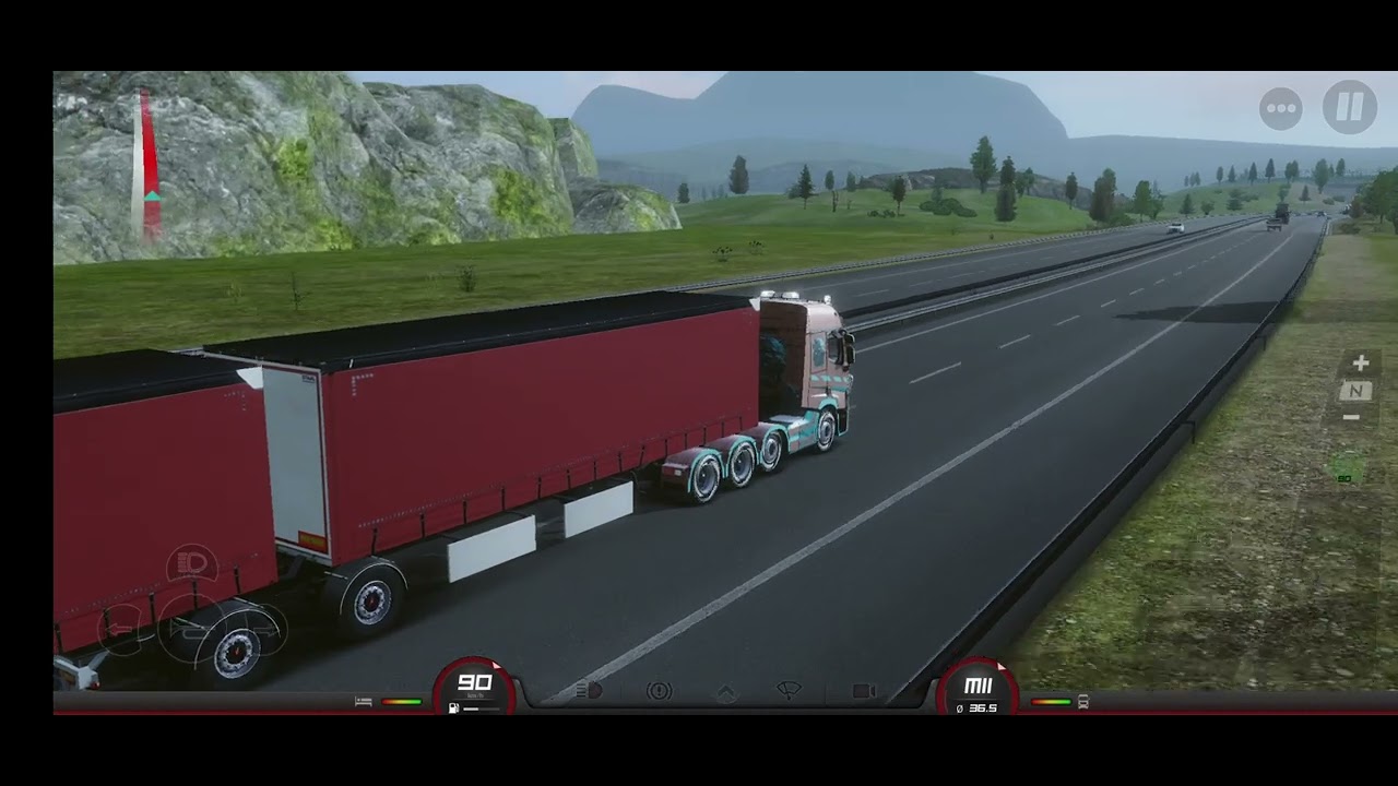 RUTA CON DOBLE TRAILER - YouTube