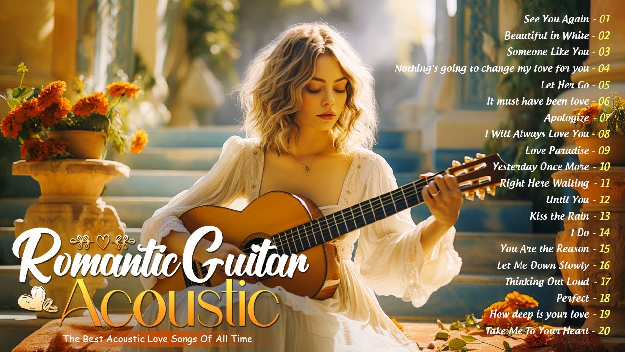 The 100 Best Melodies Of All Time 🎶 Instrumental Music Guitar 🎶 ...