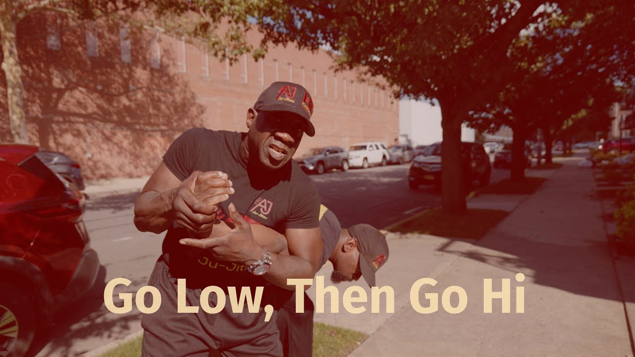 Go Low, Then Go High - Self Defense Techniques - YouTube
