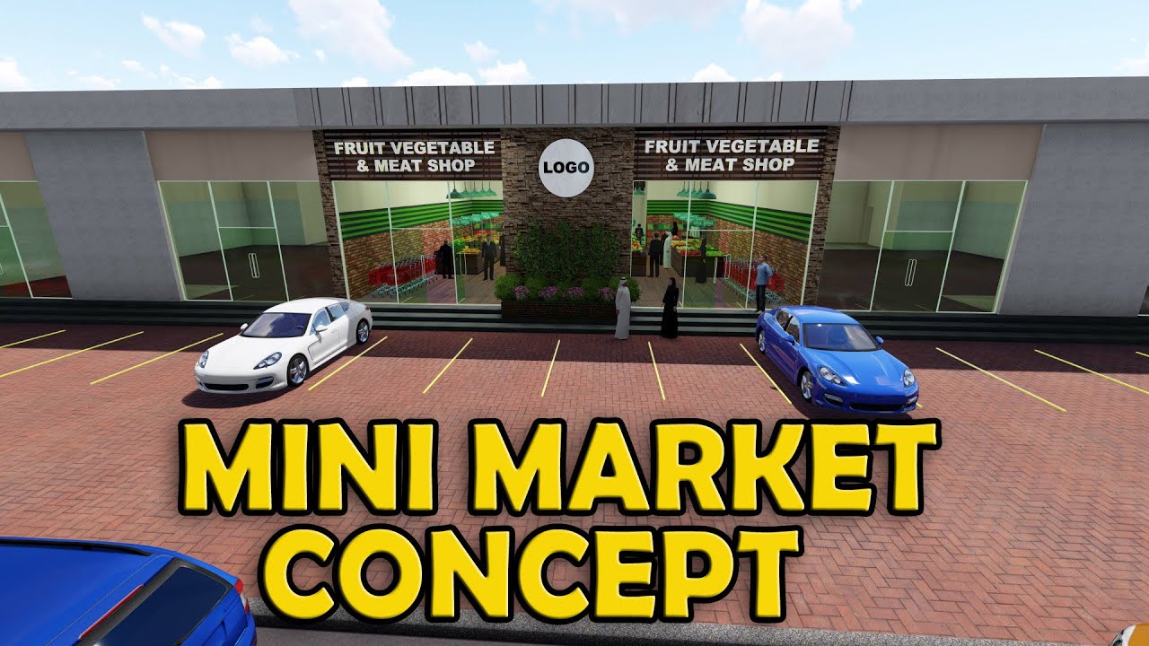 MINI MARKET CONCEPT DESIGN by : junliray creations - YouTube