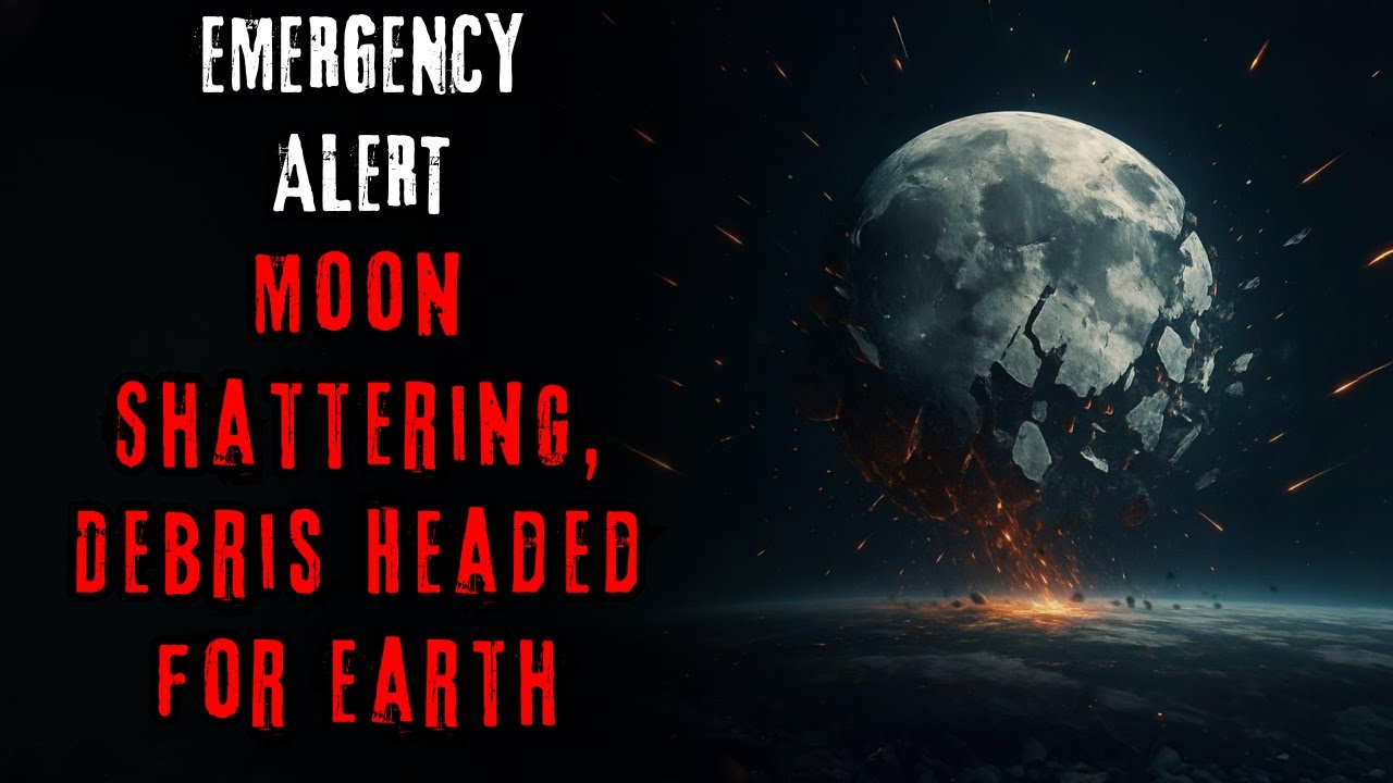"EMERGENCY ALERT: Moon Shattering, Debris Headed for Earth" Creepypasta ...