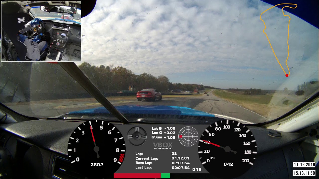 VIR 2011 Ford Mustang NASA AI Car 2:07.43 - YouTube