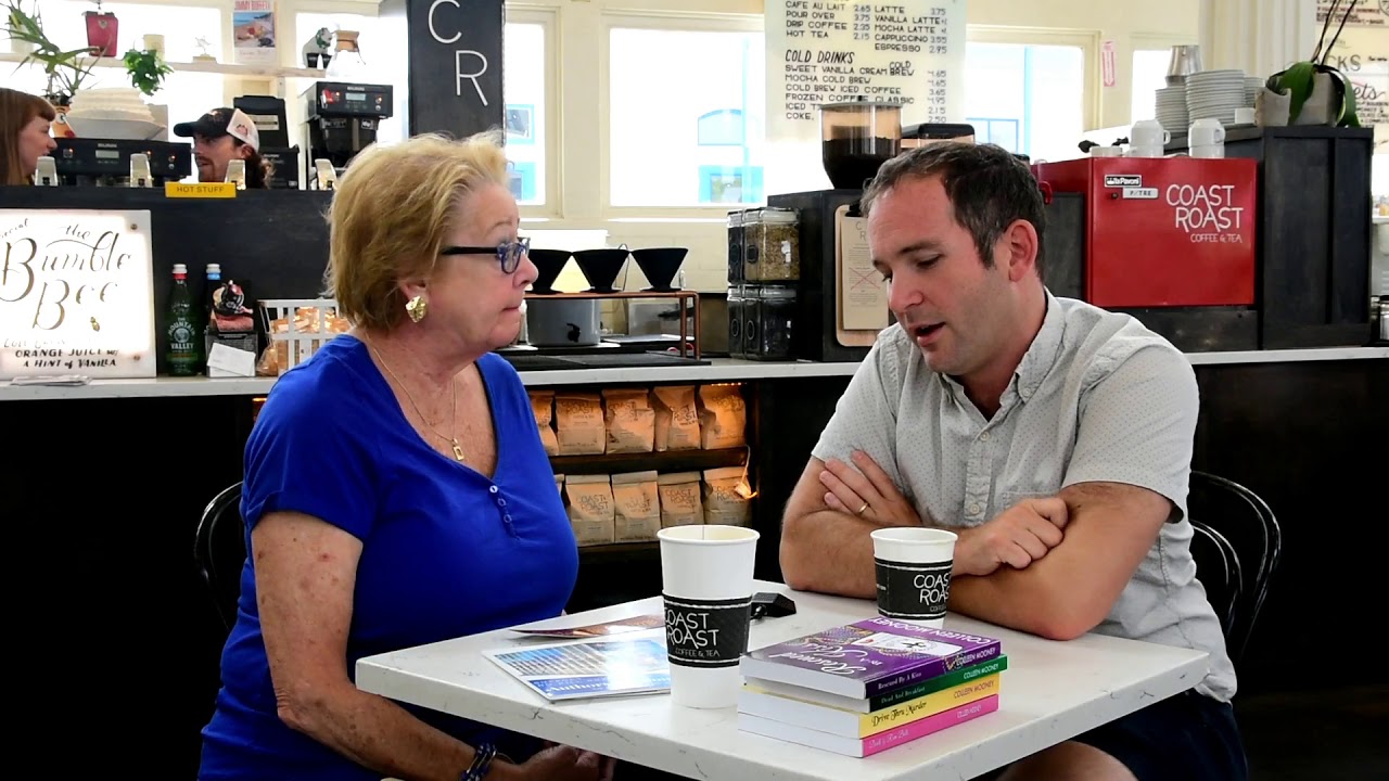 Local Mystery Writer Colleen Mooney - YouTube