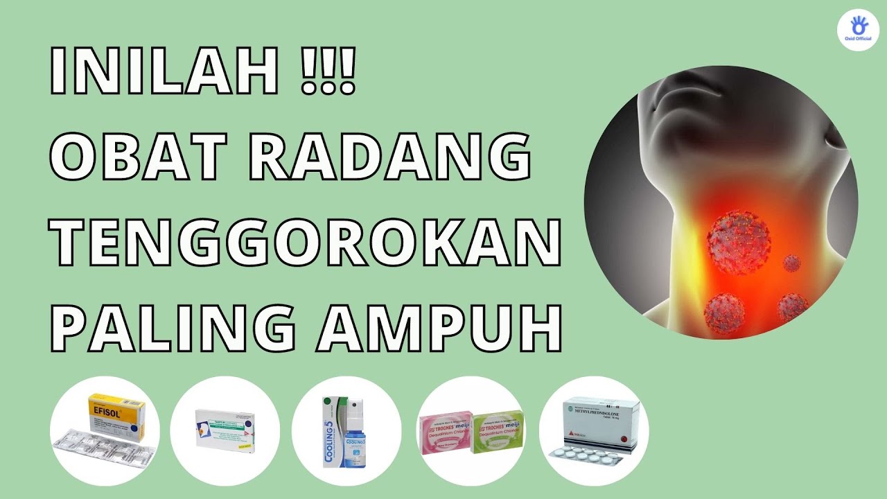 Rekomendasi 6 Obat Sakit Tenggorokan Paling Ampuh - YouTube