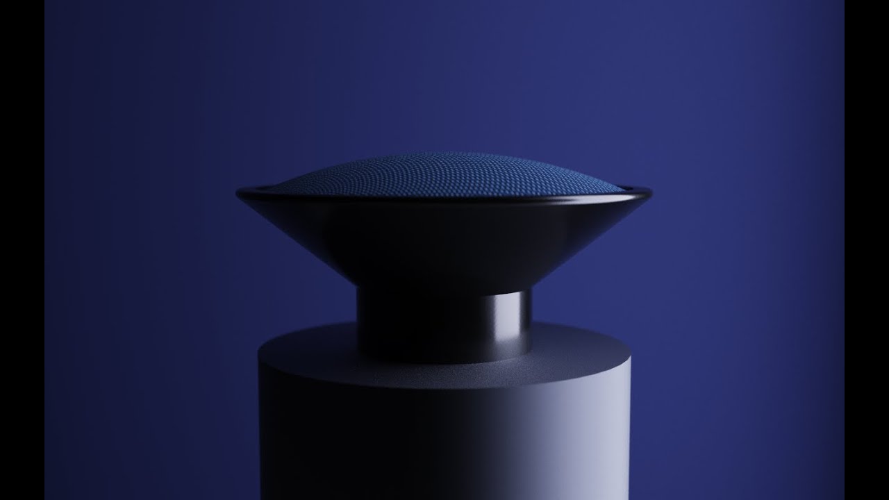 Speaker Concept Show reel Animation keyshot - YouTube