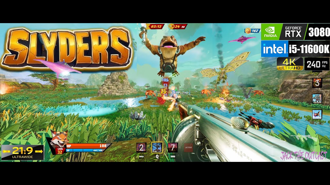 SLYDERS Ultrawide Gameplay - They Just Keep Coming!! [MURK WOOD] - YouTube