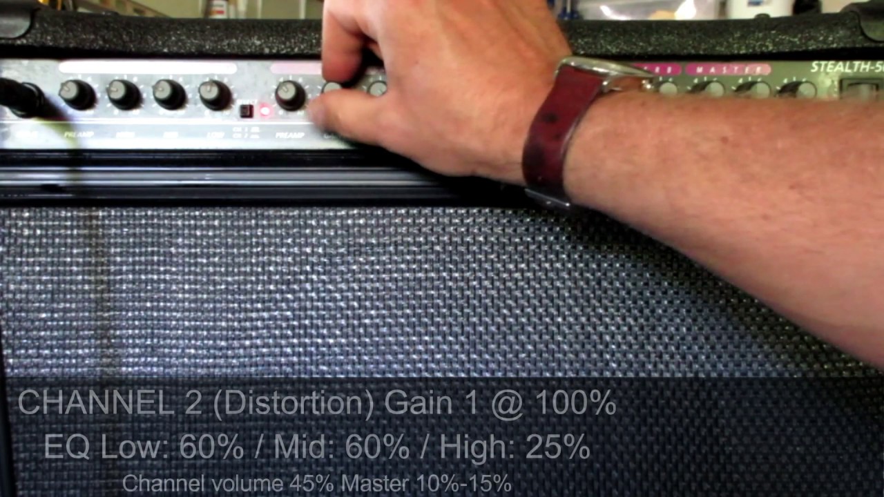 Crate Stealth 50w Combo Lee Jackson SOLD - YouTube