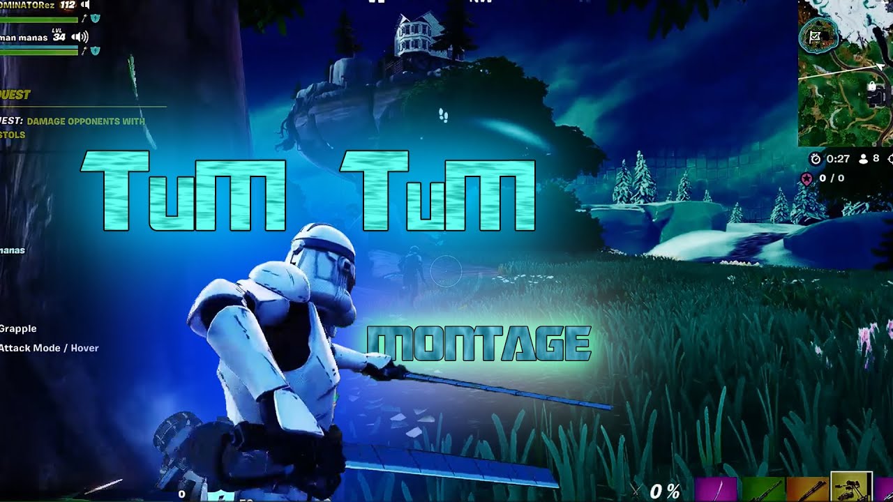 TUM TUM x FORTNITE MONTAGE - YouTube