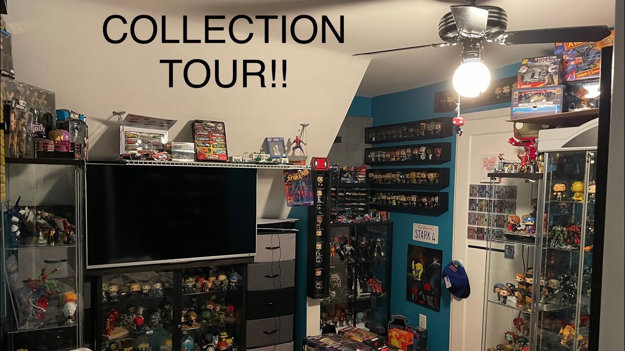 Huge Collection Room Tour - WWE, Transformers, Marvel, Funko, Pokemon ...