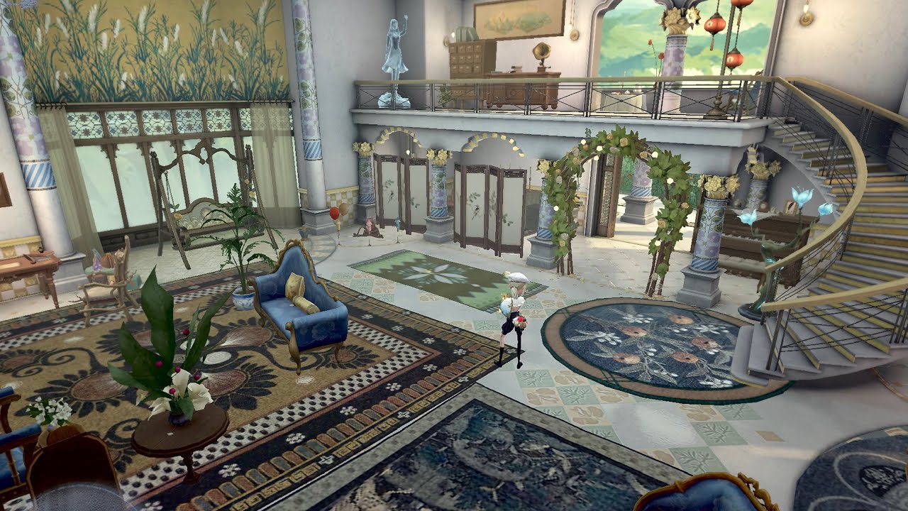 My Misty Villa is Finally Finished (Room Tour) | Identity V - YouTube