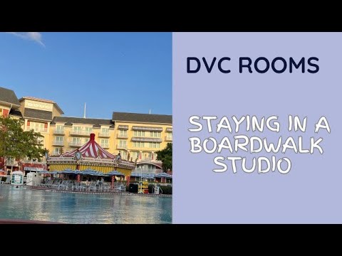 DVC Clubhouse Presents: Staying in a Boardwalk Studio - YouTube
