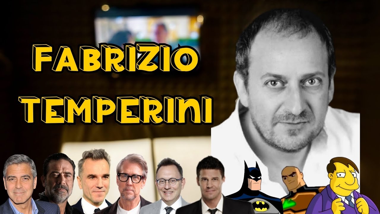 Intervista a Fabrizio Temperini voce di Jeffrey Dean Morgan, Michael ...