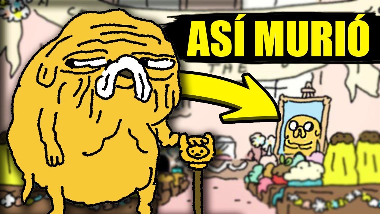 Así fue LA MUERTE de JAKE EL PERRO | Hora de Aventura - YouTube