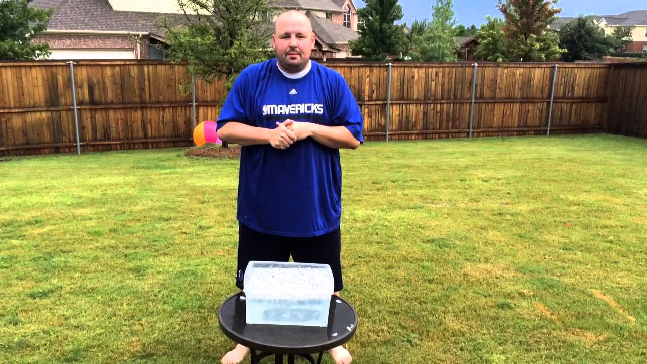 ALS ICE BUCKET CHALLENGE - YouTube