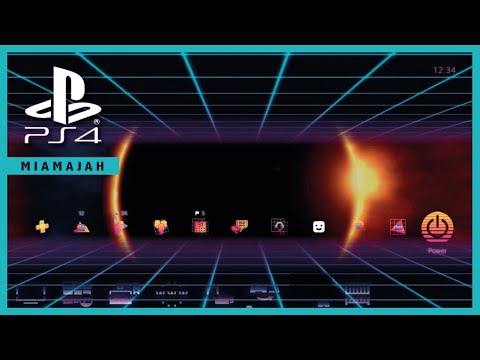 Synthwave Eclipse 4K - Puzzle Showdown | PS4 (Dynamic Theme) HD - YouTube