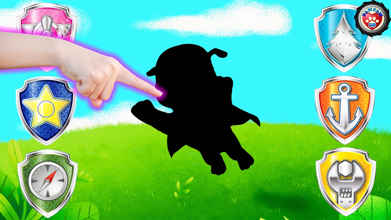 PAW Patrol | Match The Shadow #8 | Funny Video For Kids - YouTube