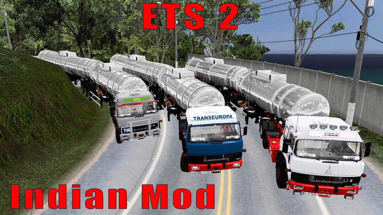 🚚 ETS2 Indian Mod: Delivering Cargos Across India! 🇮🇳📦 - YouTube