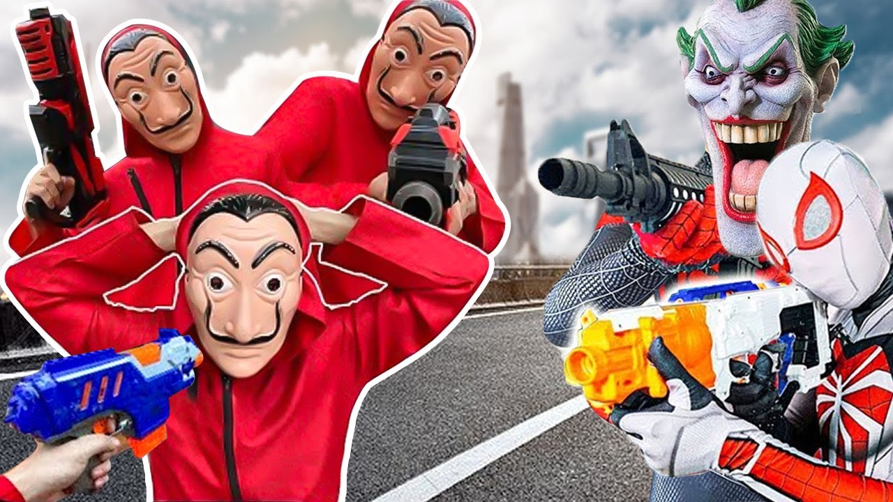 SUPERHERO's Story || Spider-Man Defeat Monster In SQUID GAME In Real ...