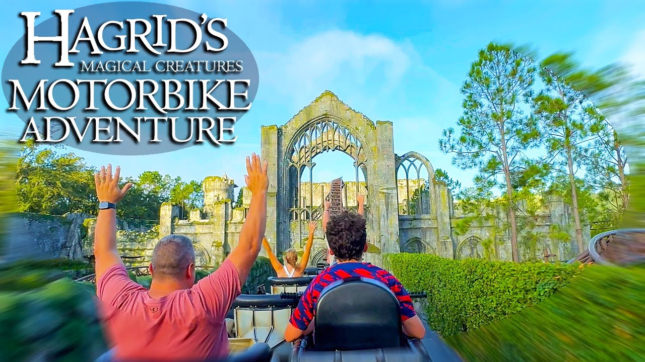 ¡GRABAR en Hagrid’s Magical Creature Motorbike Adventure es CASI ...