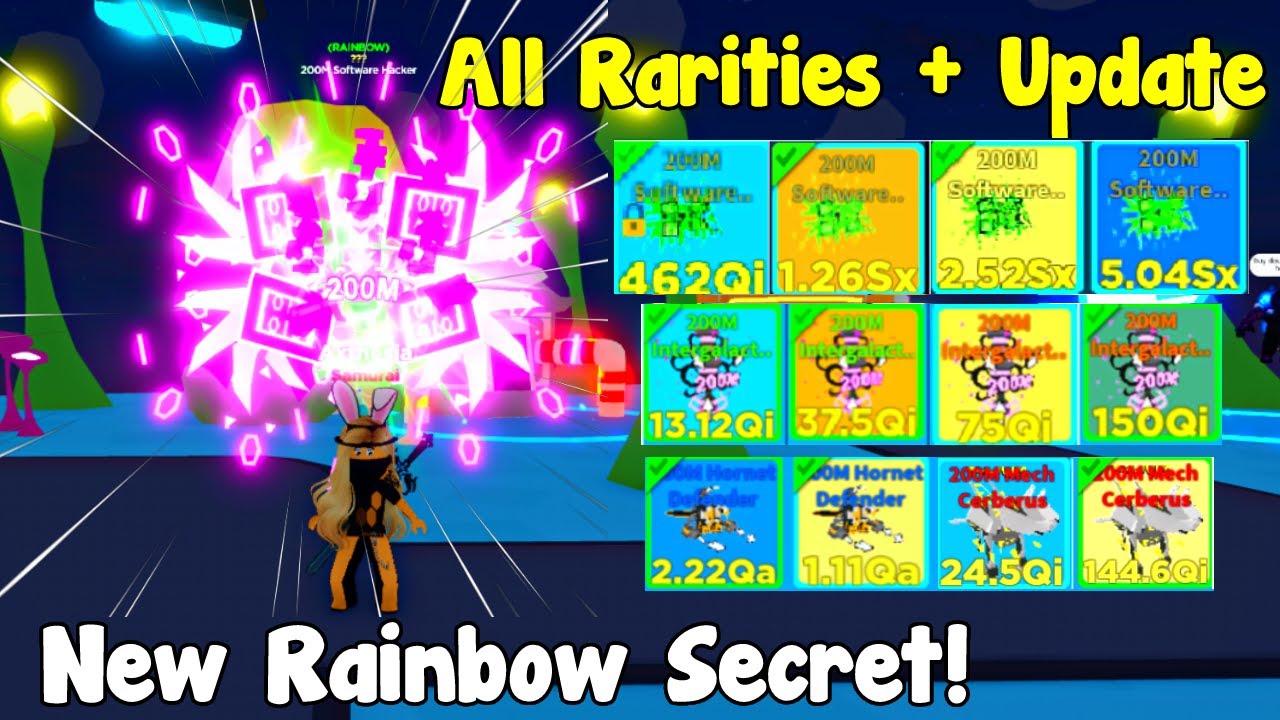 I GOT ALL NEW 😱 *RAREST COMMON TO RAINBOW SECRET*🌈 In 200M UPDATE ...