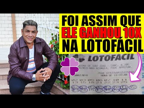 LOTOFACIL - Ele Descobriu Como Ganhar na Lotofacil e Acerta 14 Pontos Todos os Meses