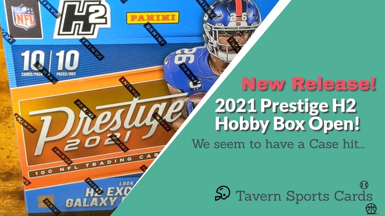 2021 Prestige Football H2 Hobby Box - Rookie Portraits Case Hit?! - YouTube