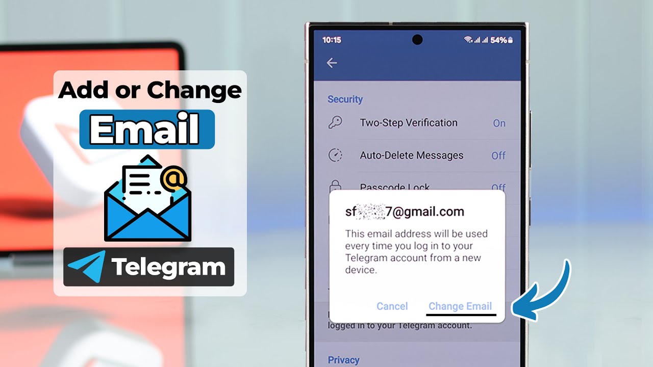 Add Email to Telegram: How To on iPhone or Android! - YouTube