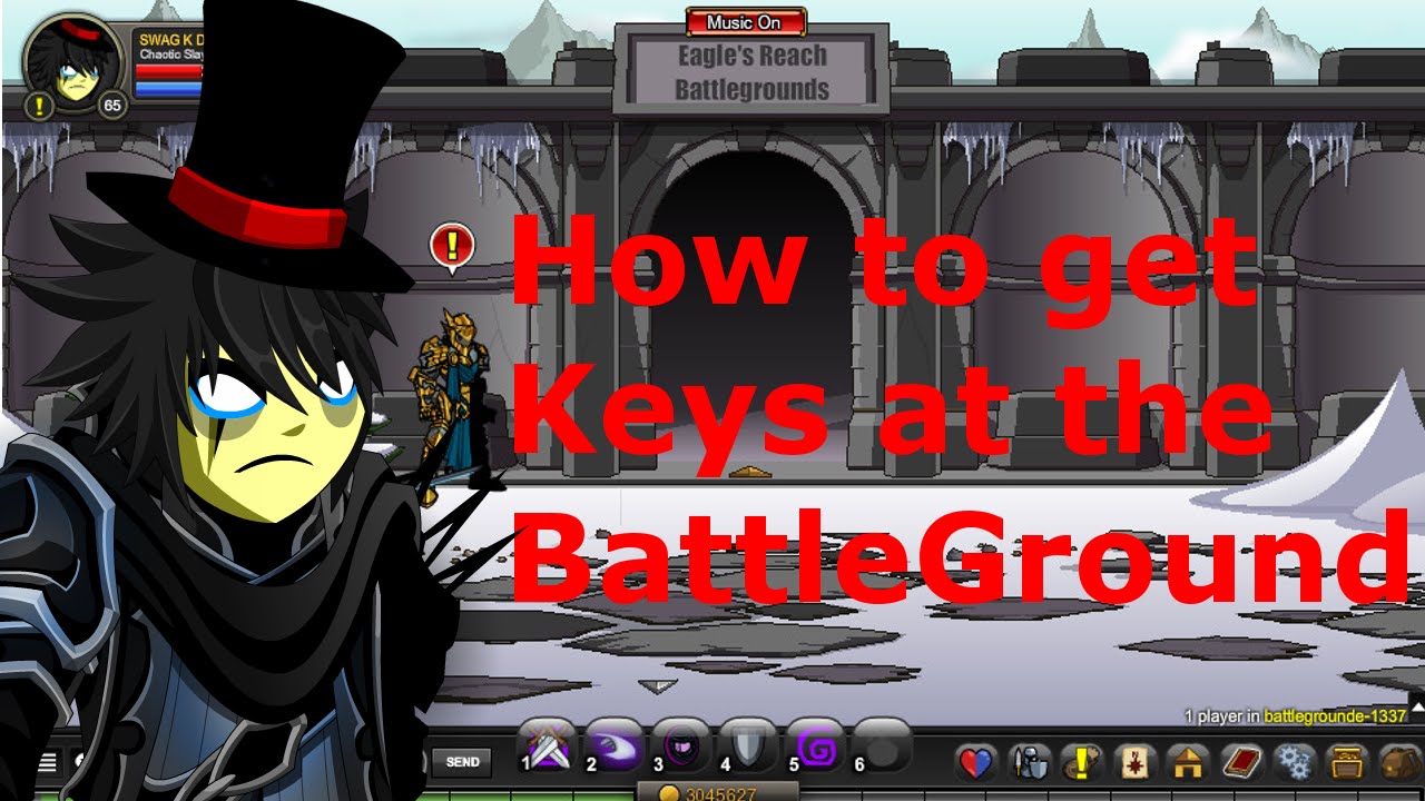 How To Get Keys Fast in BattleGround Release AQW - YouTube