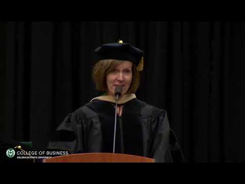 Shelly Swanback, Fall Commencement Address - YouTube