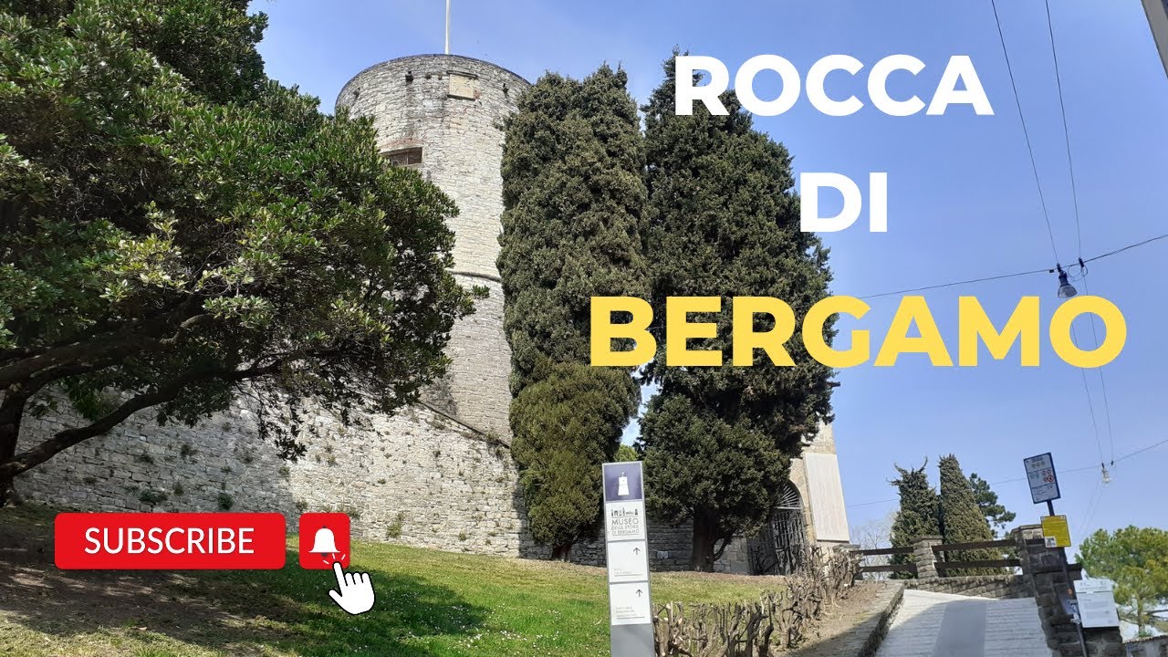 VISIT LA ROCCA DI BERGAMO, ITALY II jen's journey channel - YouTube