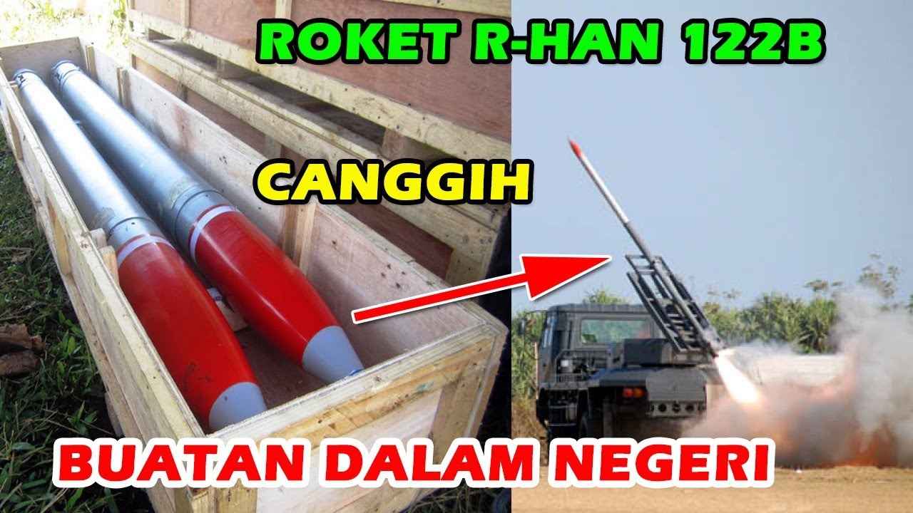 HEBAT CANGGIH! ROKET R-HAN 122B DIUJI COBA TERBANG DI LANUD TNI AU ...