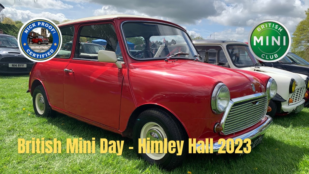 British Mini Day @ Himley Hall 2023 - YouTube