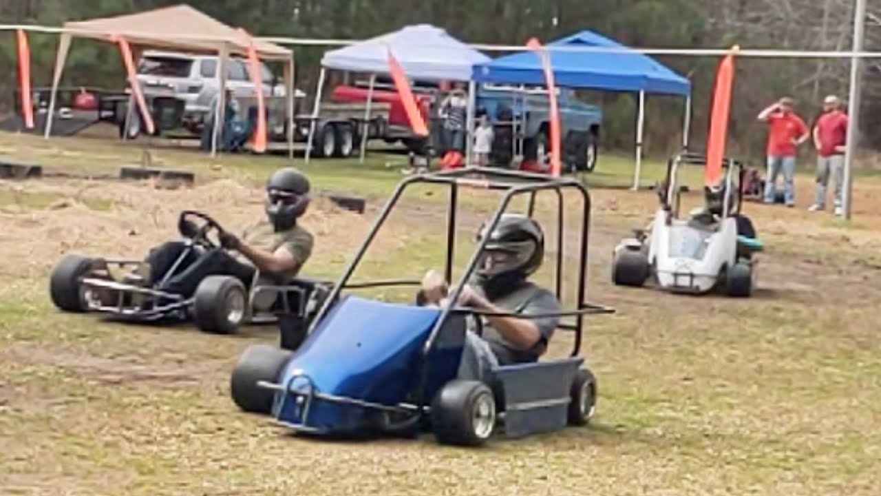 Go Kart RACE Season Opener March Madness - Season 2 - Race 1 - YouTube