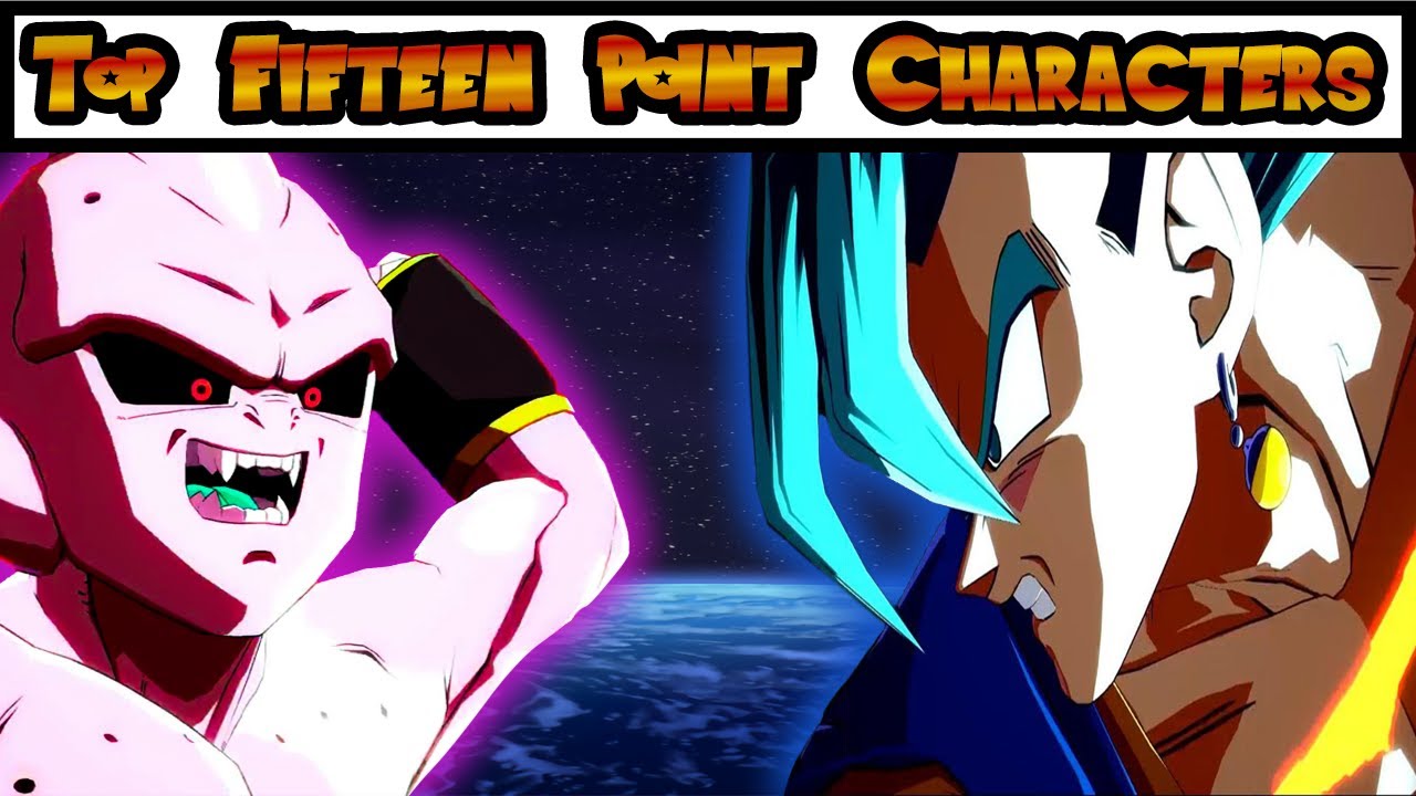 DBFZ - Top 15 Point Characters - YouTube